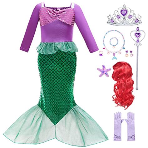 Ofertas Disfraz Ariel Sirenita Las Mejores Rebajas En Cosplays Y Disfraces De