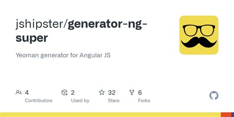 Github Jshipstergenerator Ng Super Yeoman Generator For Angular Js