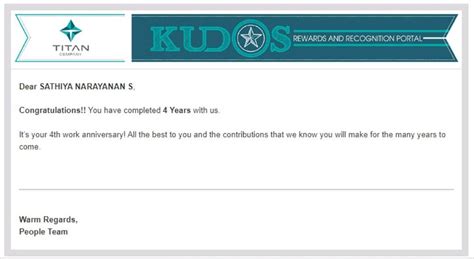 Sathiya Narayanan On Linkedin Workanniversary Teal Design