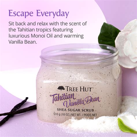 Tree Hut Tahitian Vanilla Bean Shea Sugar Exfoliating And Hydrating