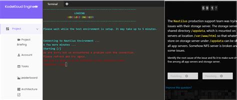 not able to connect kodekloud devops learning community