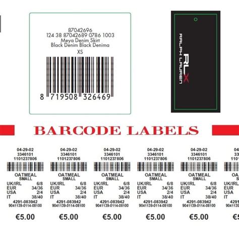 Designing Barcode Labels And Stickers