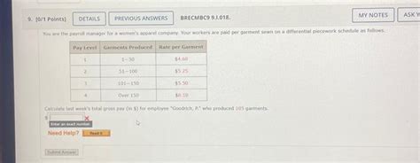 Solved 9 [0 1 Points ] Details Previous Answers Brecmbc9