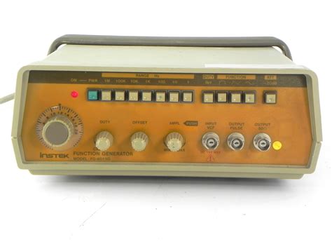 Instek Fg 8015g Function Generator Global Test Equipment