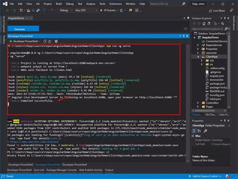 Angular Application With ASP NET Core Web API