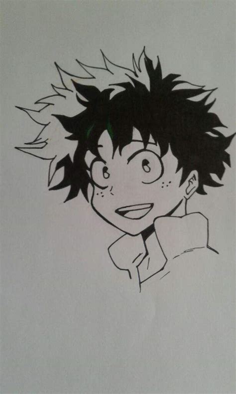 Deku Drawings Easy Sad
