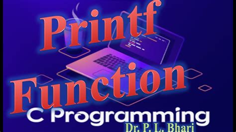 6 Printf Output Function Printf Programming Clanguage Output Function