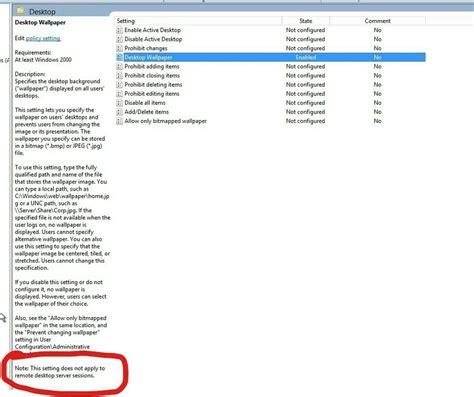 Set Wallpaper For All Users Remote Desktop Server Session Windows Spiceworks Community