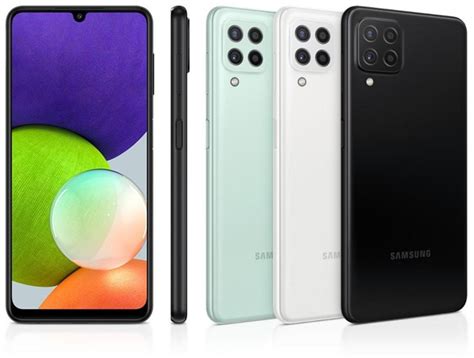 Смартфон Samsung Galaxy A22 4/64Gb Black «Отличное состояние»: купить ...