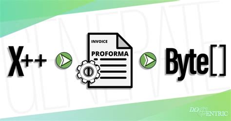 Generate Sales Invoice Proforma As Byte Array