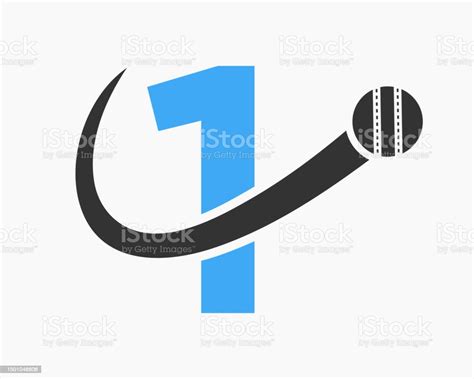 편지 1 크리켓 클럽 기호를 위한 움직이는 공 아이콘이 있는 크리켓 개념 크리켓 선수 사인 경기 스포츠에 대한 스톡 벡터 아트 및 기타 이미지 Istock