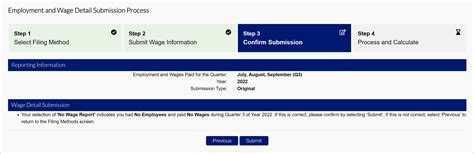 Submitting A Wage Report Department Of Labor Employment