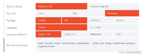 pytorch环境的配置超级详细 pytorch环境搭建 CSDN博客