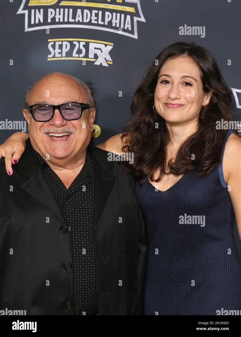 Hollywood Ca 24th Sep 2019 Danny DeVito Lucy DeVito At The Premiere Of FX S It S Always