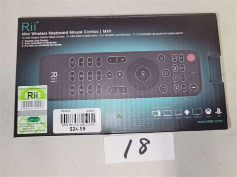 Mini Wireless Keyboard Mouse Combo World Wide Auction Inc