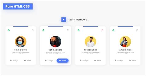 How To Create Responsive Our Team Section Using Html And Css