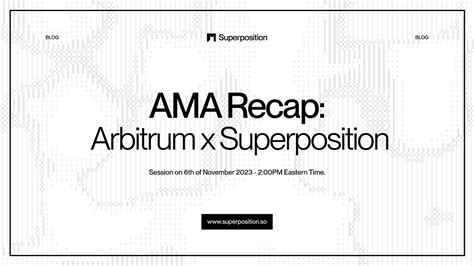 Superposition X Arbitrum Creating A High Throughput Defi Layer By