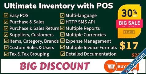 ultimate inventory with pos php script 2 4 xenvn