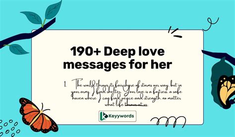 190 Deep Love Messages For Her Ai Emotional Messages Generator Key