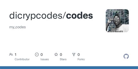 Github Dicrypcodescodes Mycodes
