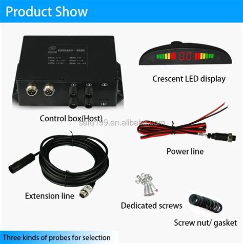 4 Sensors Car Reverse Parking Reverse Radar Collision Avoidance Radar Buy Parking Reverse