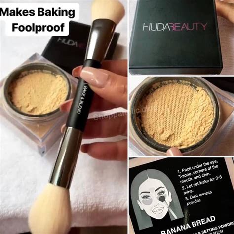 Huda Beauty Easy Bake Setting Powder Polveri Viso Baking Nuvole Di Bellezza