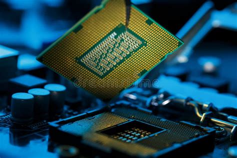 Electronic Engineer Of Computer Technology Maintenance Computer Cpu Hardware Upgrade Of