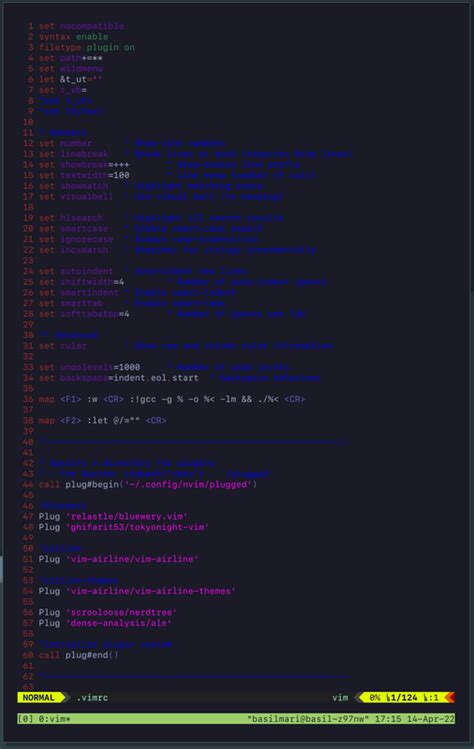 Vim Sometimes Displays Text Color As Highlight When Using Tmux Rtmux