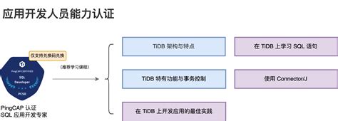 Tidb 能力认证 And 考试安排 Tidb 社区技术月刊 Tidb Books