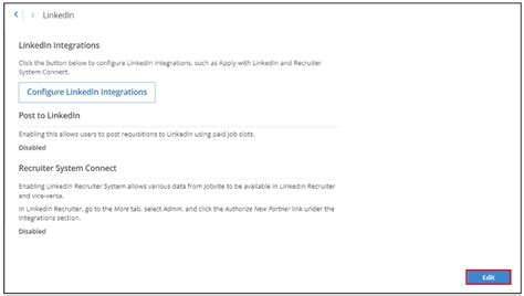 Configure Linkedin Recruiter System Connect Rsc Jobvite Help Center