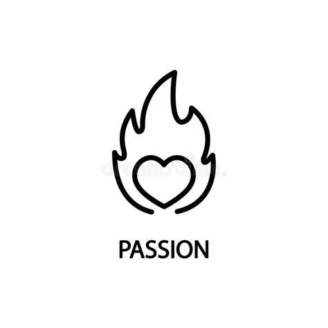 Passion Icon Monochrome Simple Icon For Templates Web Design And