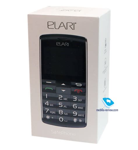 Mobile-review.com Обзор кнопочного Android-телефона Elari Safephone