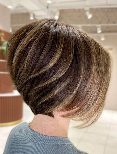 22 Stacked Bob Haircuts Layered Sophistication For Modern Style