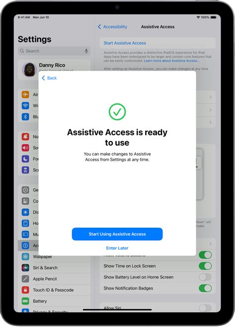 Set Up Assistive Access On Ipad Apple Support