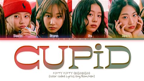 Fifty Fifty Cupid Lyrics Color Coded Lyrics Chords Chordify