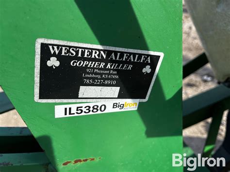 Western Alfalfa Gopher Killer Agriculture Bigiron