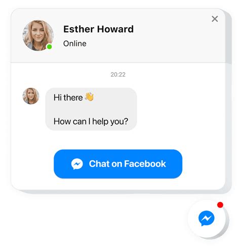 facebook chat add messenger code to html website easy and fast