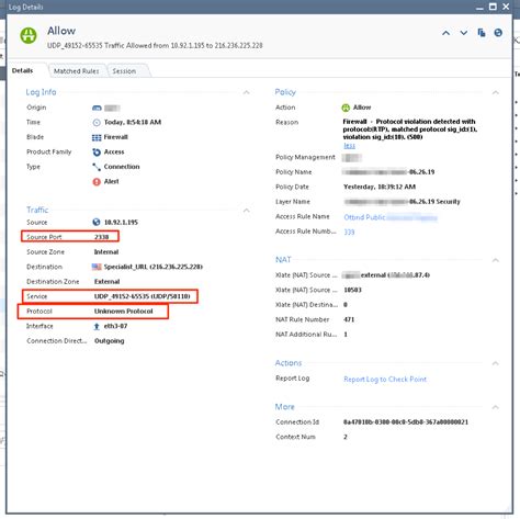 Protocol Violation Sig Id Check Point Checkmates