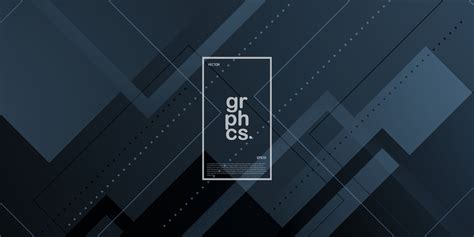 Futuristic Design With Dark Gray Triangle Stripe Pattern Geometric Vector Background Overlap