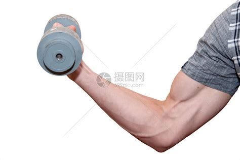强健的男子做运动用哑高清图片下载 正版图片504512301 摄图网