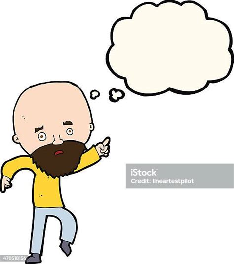 말풍선이 있고 손으로 가리키는 걱정스러움 올드맨 만화 캐릭터 2015년에 대한 스톡 벡터 아트 및 기타 이미지 2015년