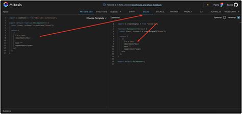 bug when encountering ` ` or ` ` `react` and `preact` are not output