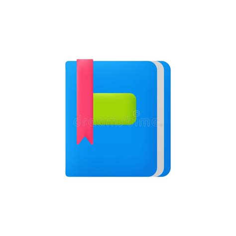 3d Book Vector Icon Concept For Education And Learning Stock Vector