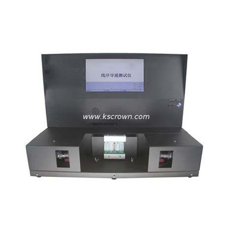 Double Row Wire Harness Color Sequence Tester WL DC Buy Product On Suzhou Crown Electronic