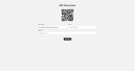 Github Mosab01qr Generator