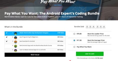 Deal Pay What You Want For The Android Expert S Coding Bundle