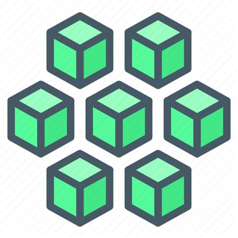 Blockchain Blocks Structure Nodes Icon Download On Iconfinder
