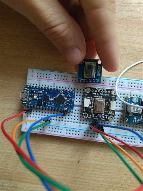 Arduino Nano Every Amg8833 Temperature Sensor Problem Sensors
