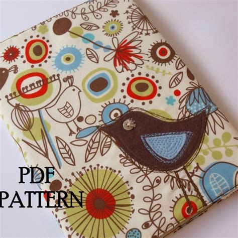 Notebook Cover Sewing Pattern Etsy Notebook Cover Sewing Pattern Etsy