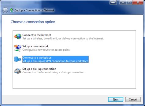 Set Up A Windows 7 PPTP VPN Connection Boxportable